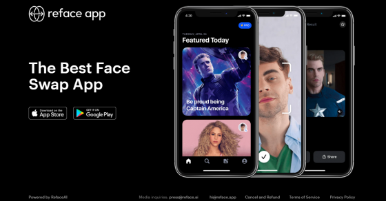 Ukrainian Reface ضمن قائمة أفضل تطبيقات Google Play في 2020 | أوكرانيا برس
